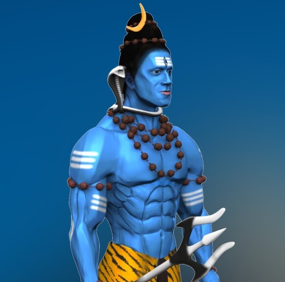 ArtStation - Lord Shiva