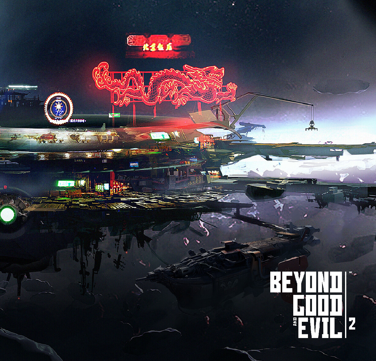 ArtStation - BGE 2 / Pirate space landmark