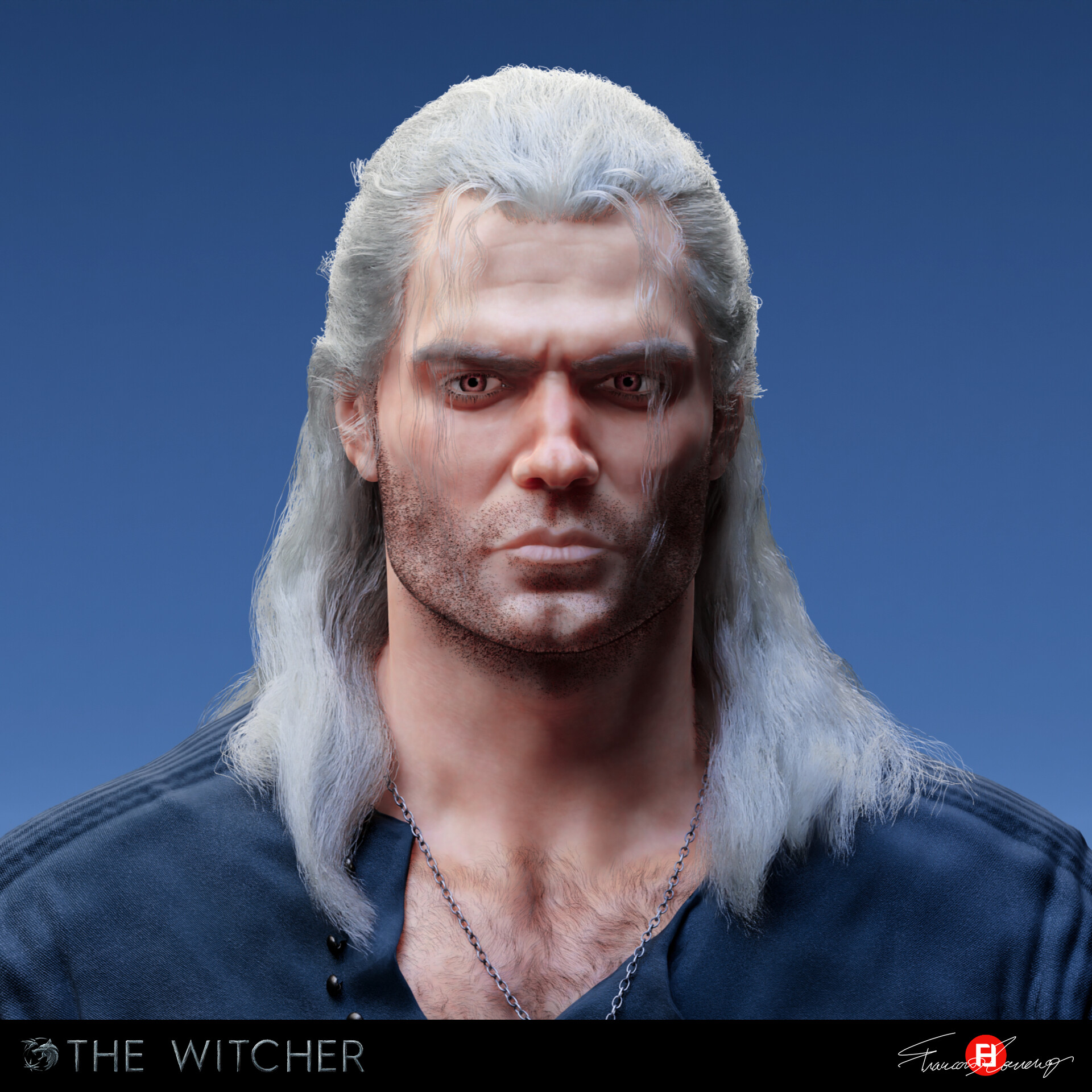 ArtStation - The Witcher - Geralt of Rivia (Henry Cavill)