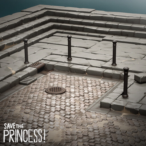 ArtStation - Modular Road Set