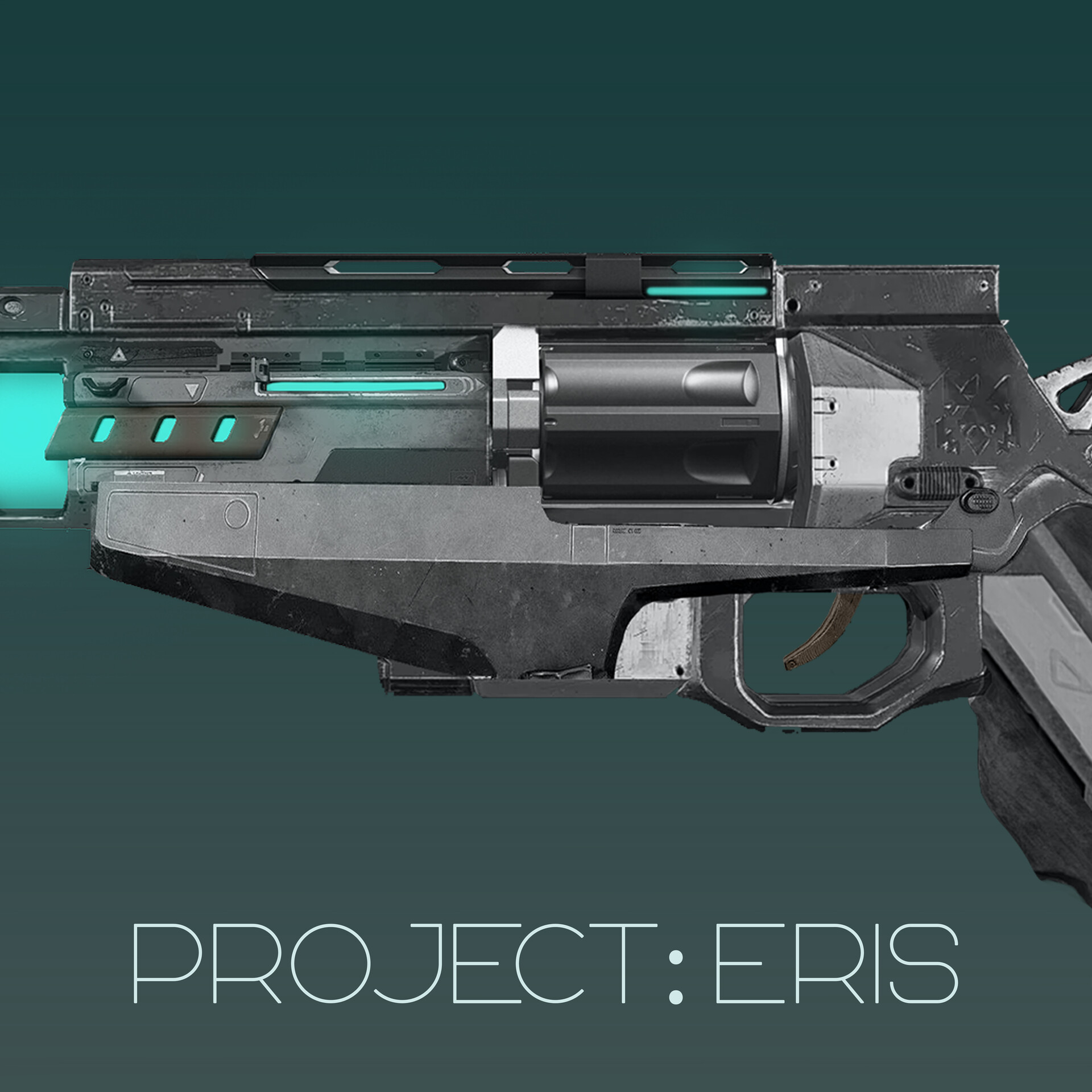 ArtStation - High Powered Hand Cannon