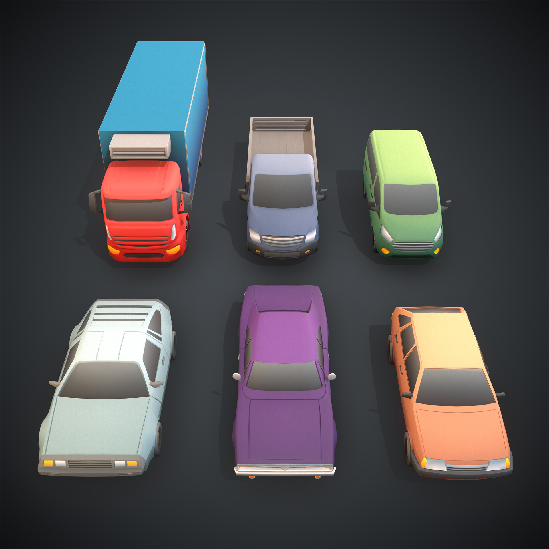 ArtStation - Toon Concepted Cars