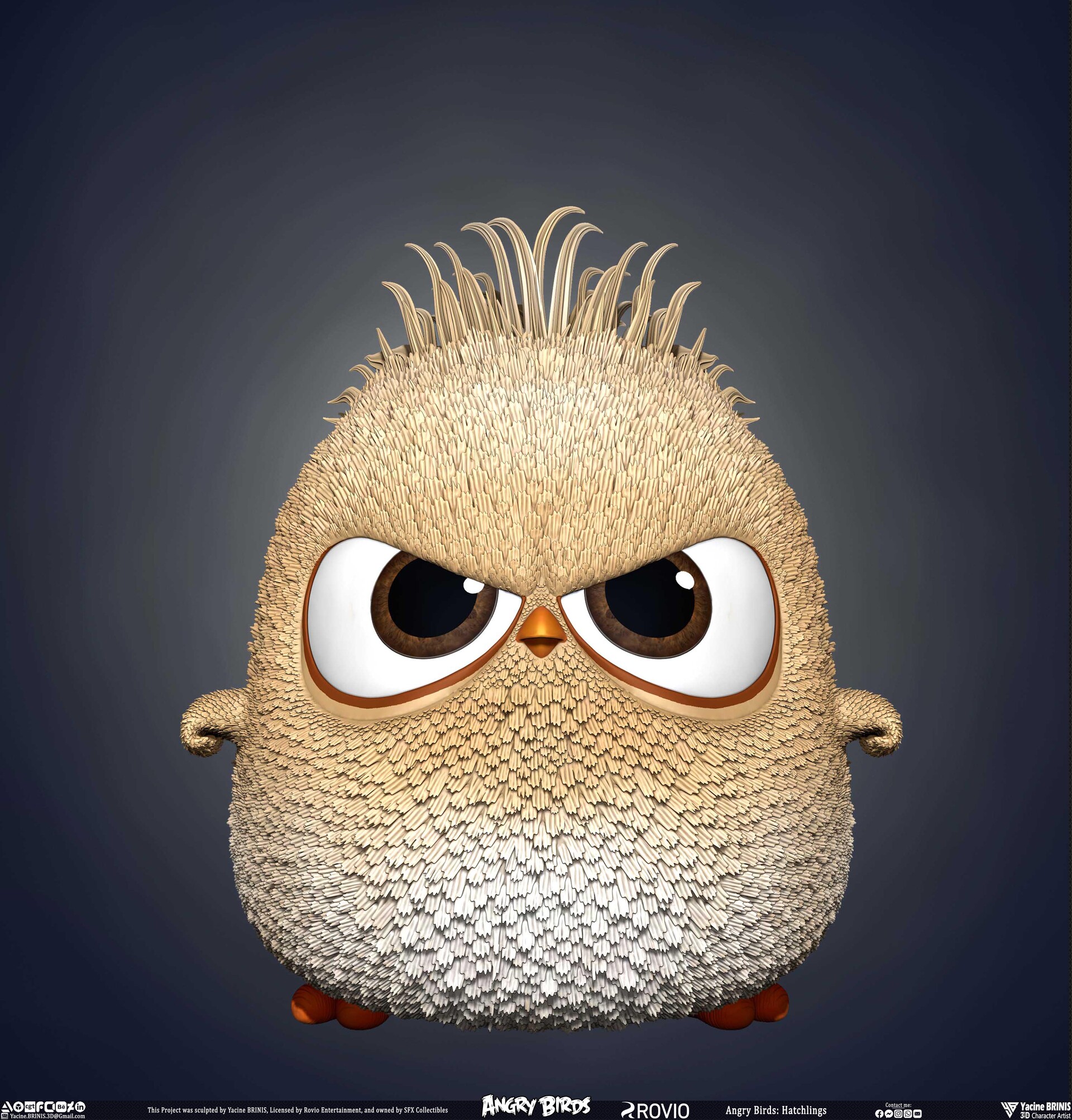 ArtStation - Hatchlings Angry Birds
