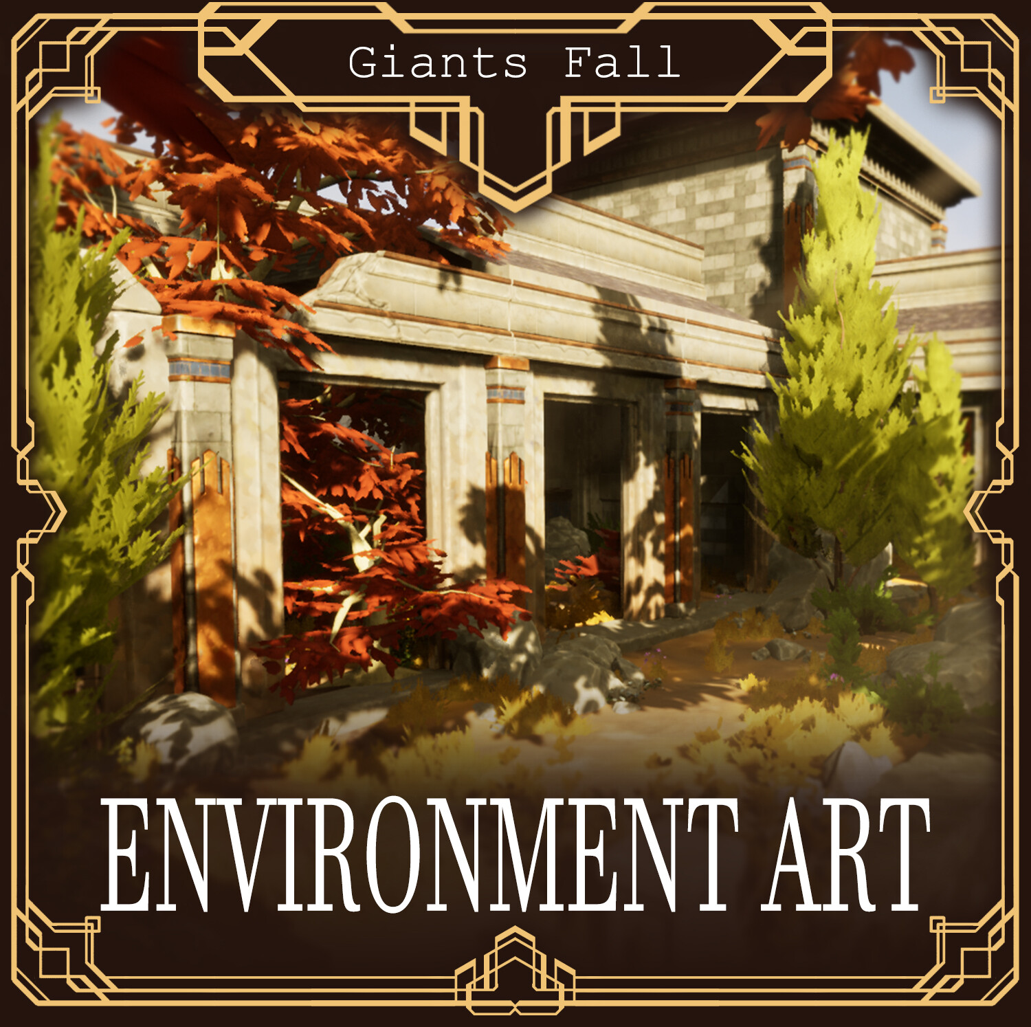 ArtStation - Giant's Fall - Environment Art