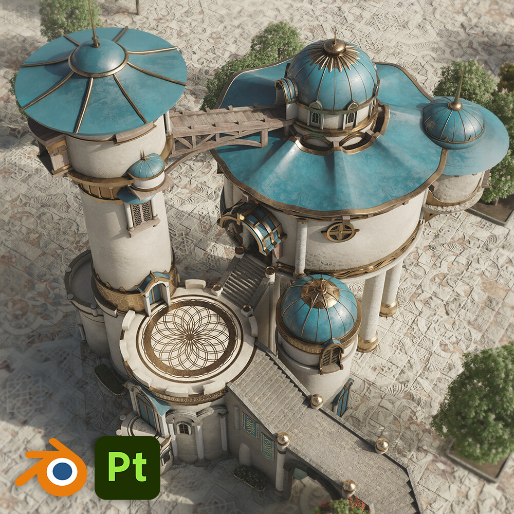 ArtStation - Fantasy Building