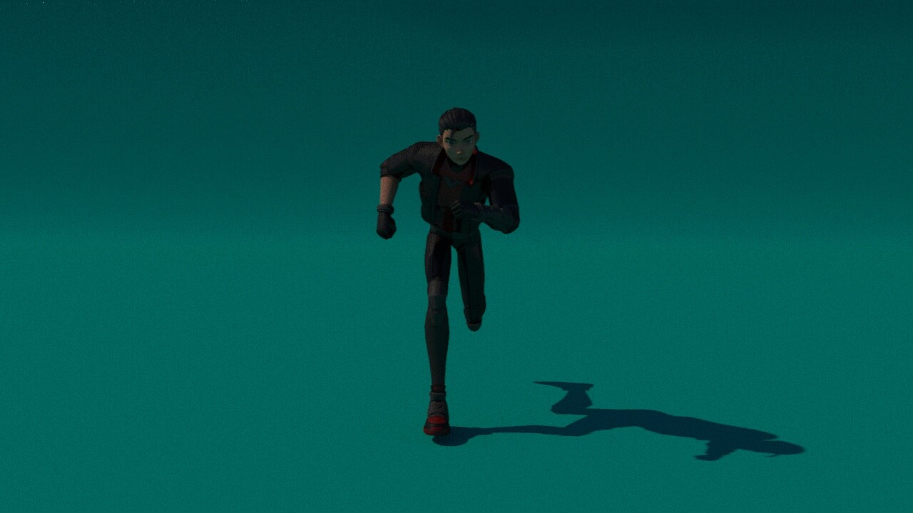 ArtStation - Character Run Animation