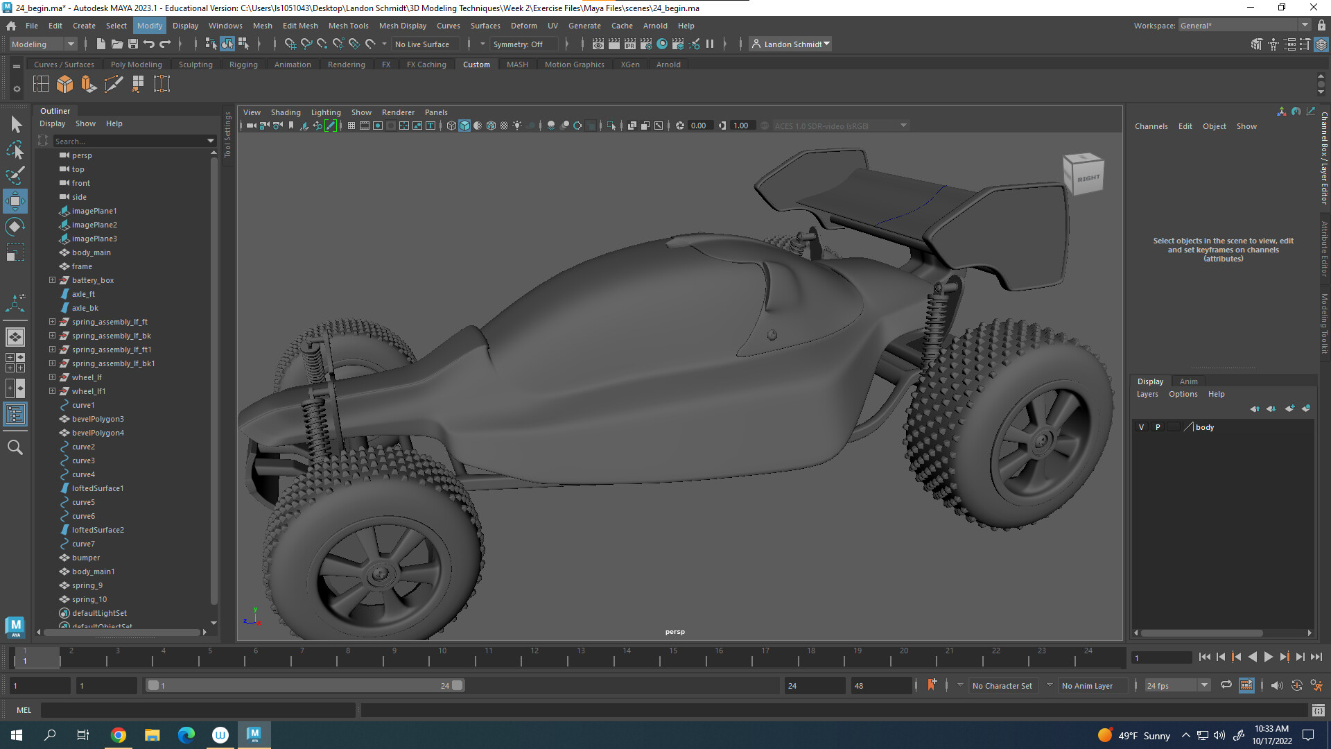 ArtStation - Pluralsight Introduction to Modeling: 3D Modeling ...