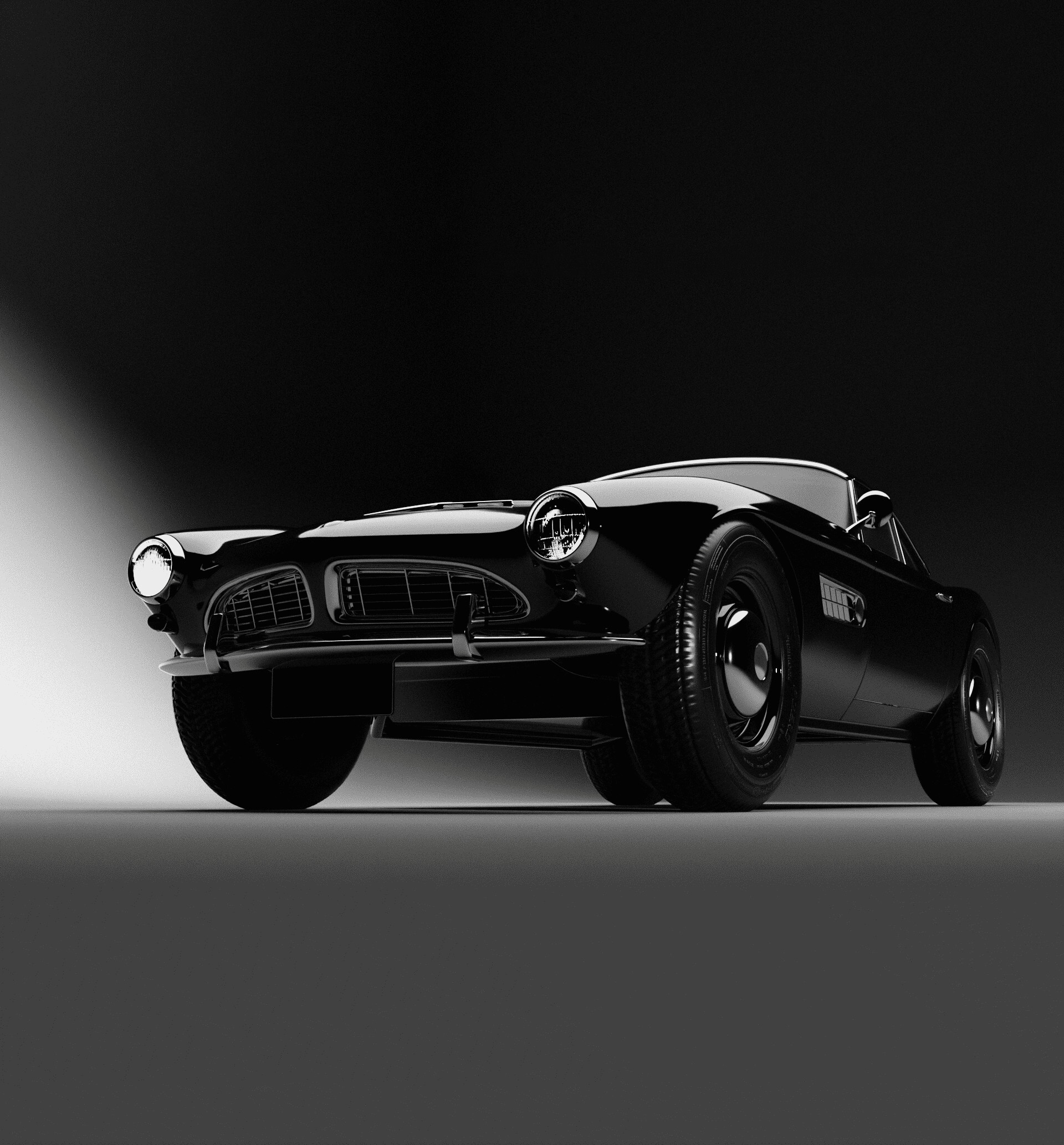 ArtStation - CLASSIC CAR RENDERING