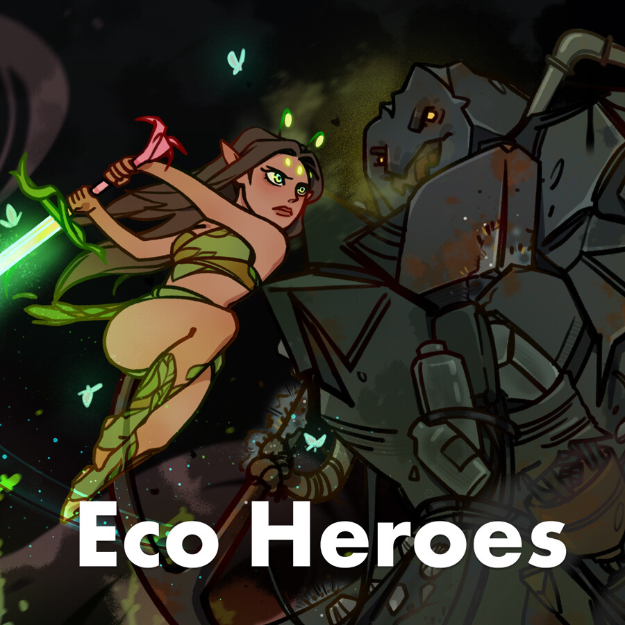 ArtStation - ECO HEROES promo