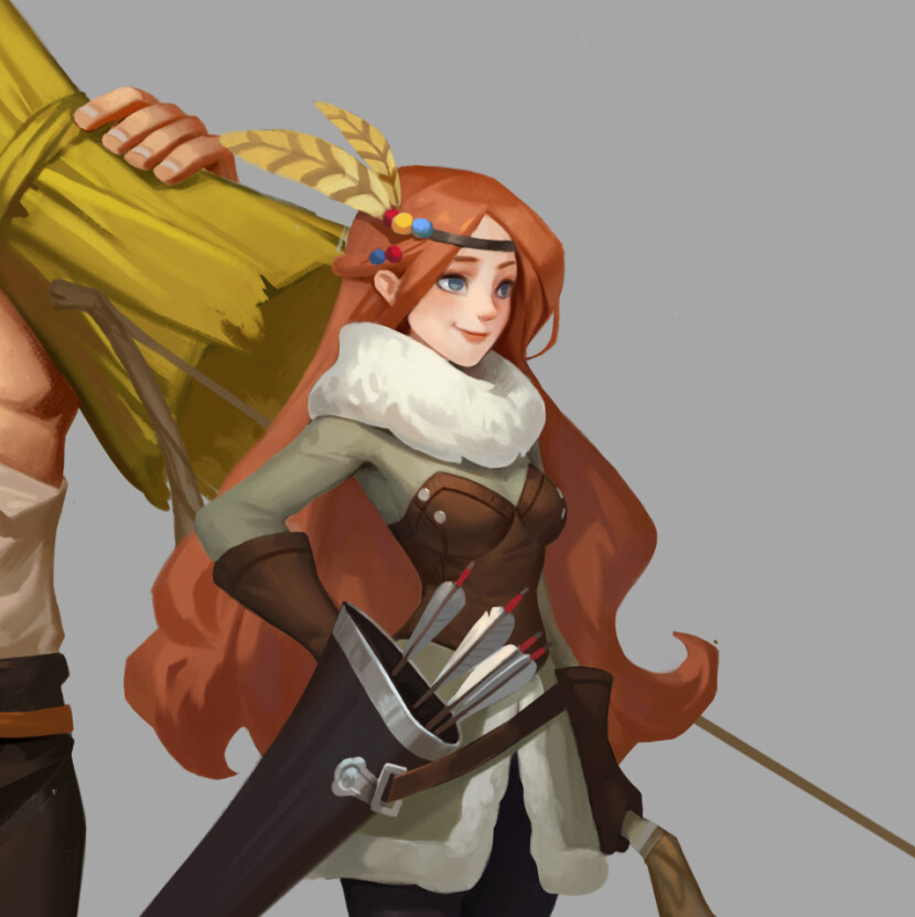 ArtStation - multiple people