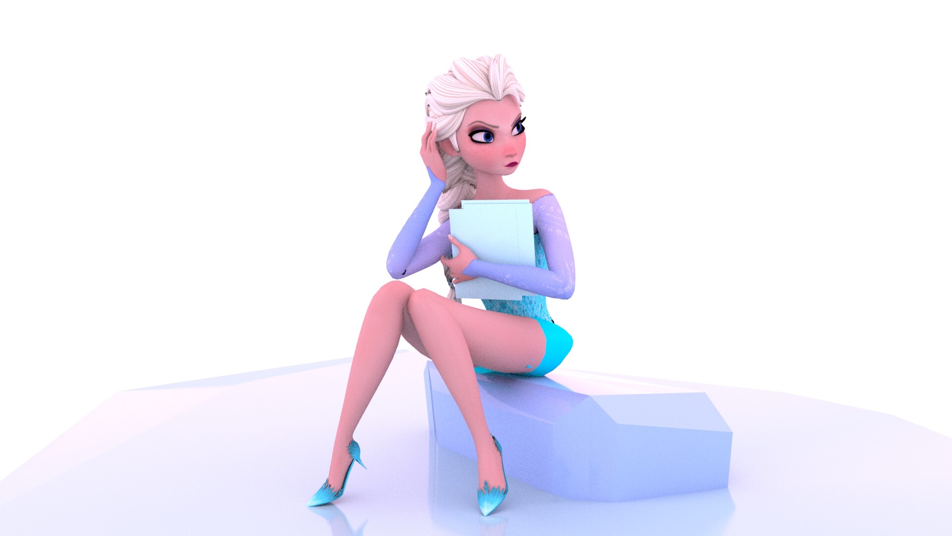 ArtStation - TURNTABLE POSING CHARACTER