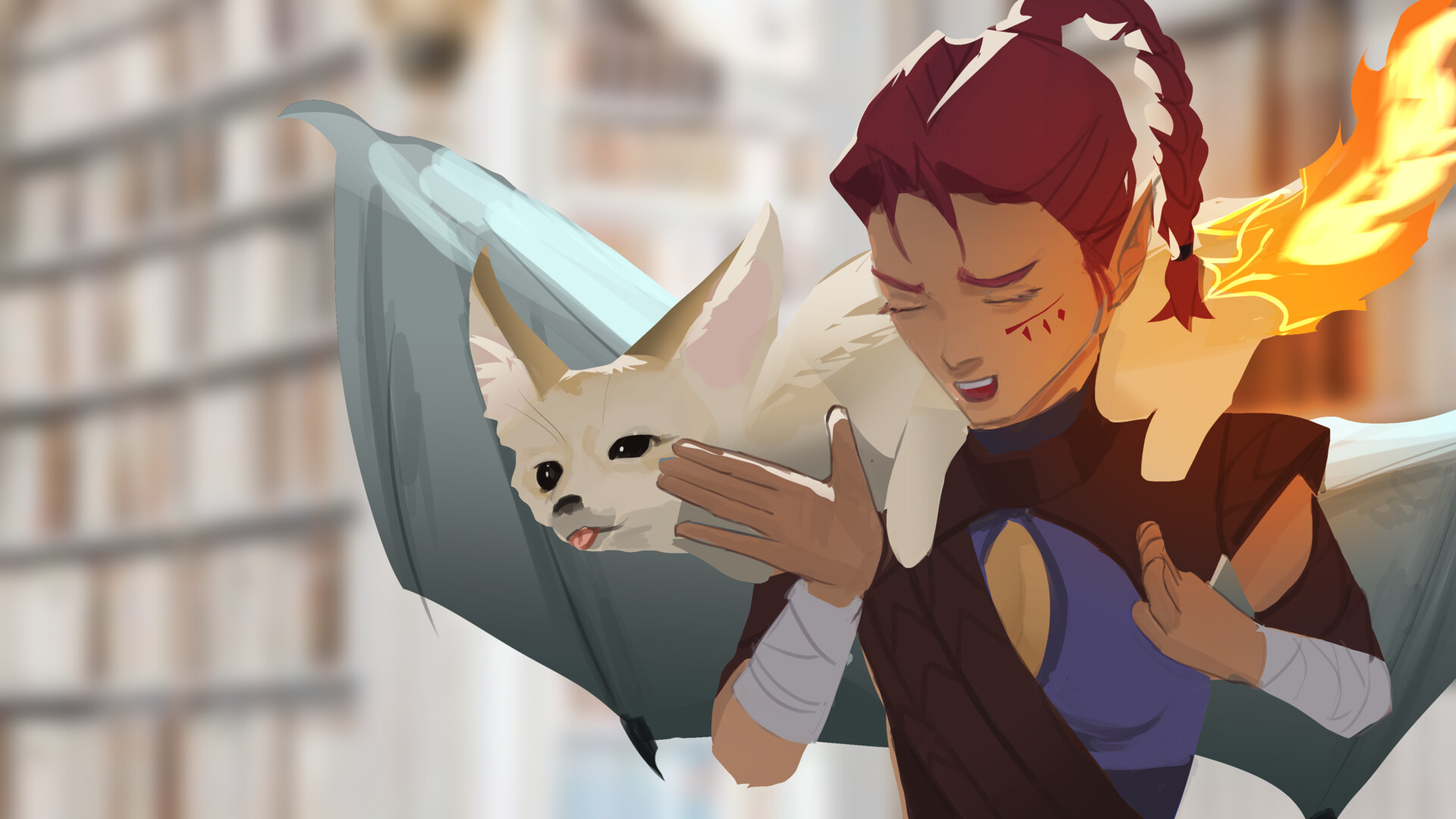 ArtStation - D&D Animatic N3: Leo & Thia | Chara X Practice