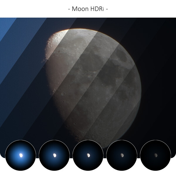ArtStation - Moon HDRi