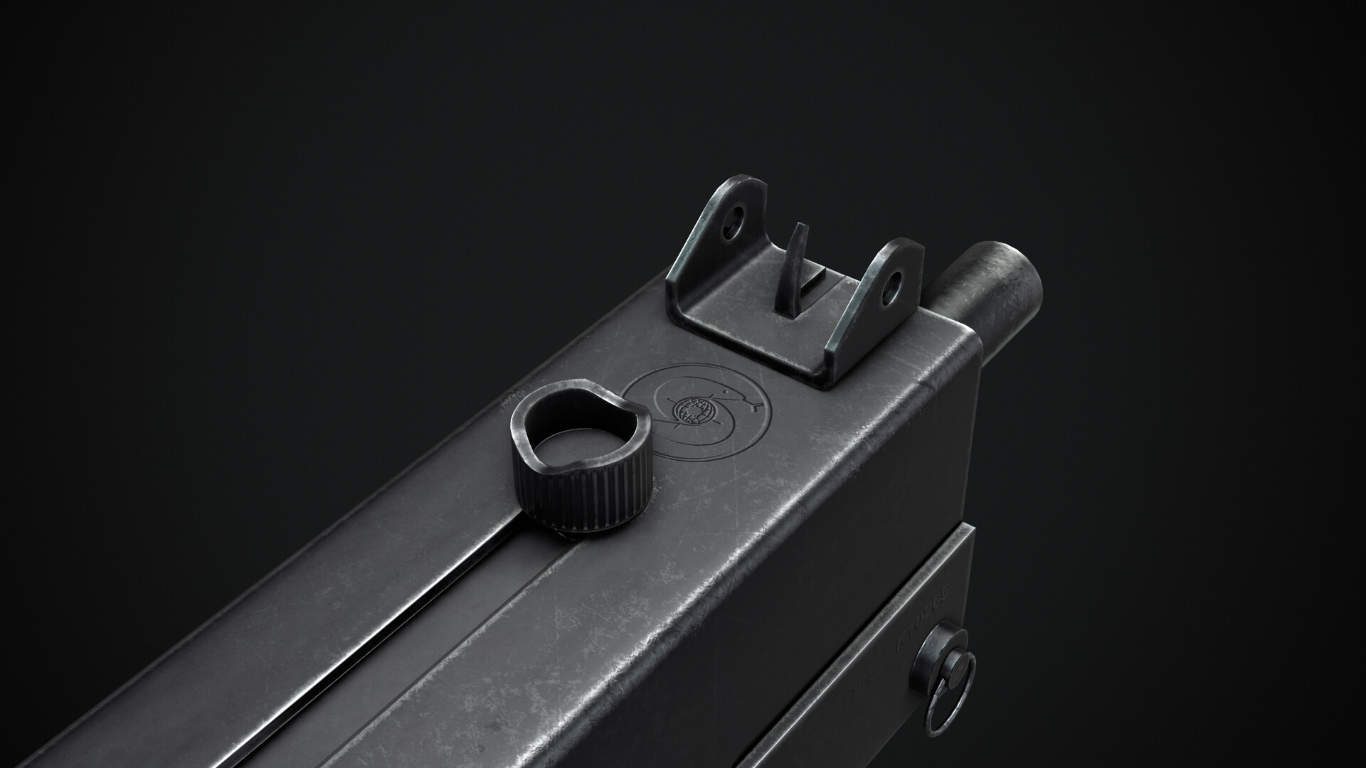 ArtStation - Low Poly Ingram M10