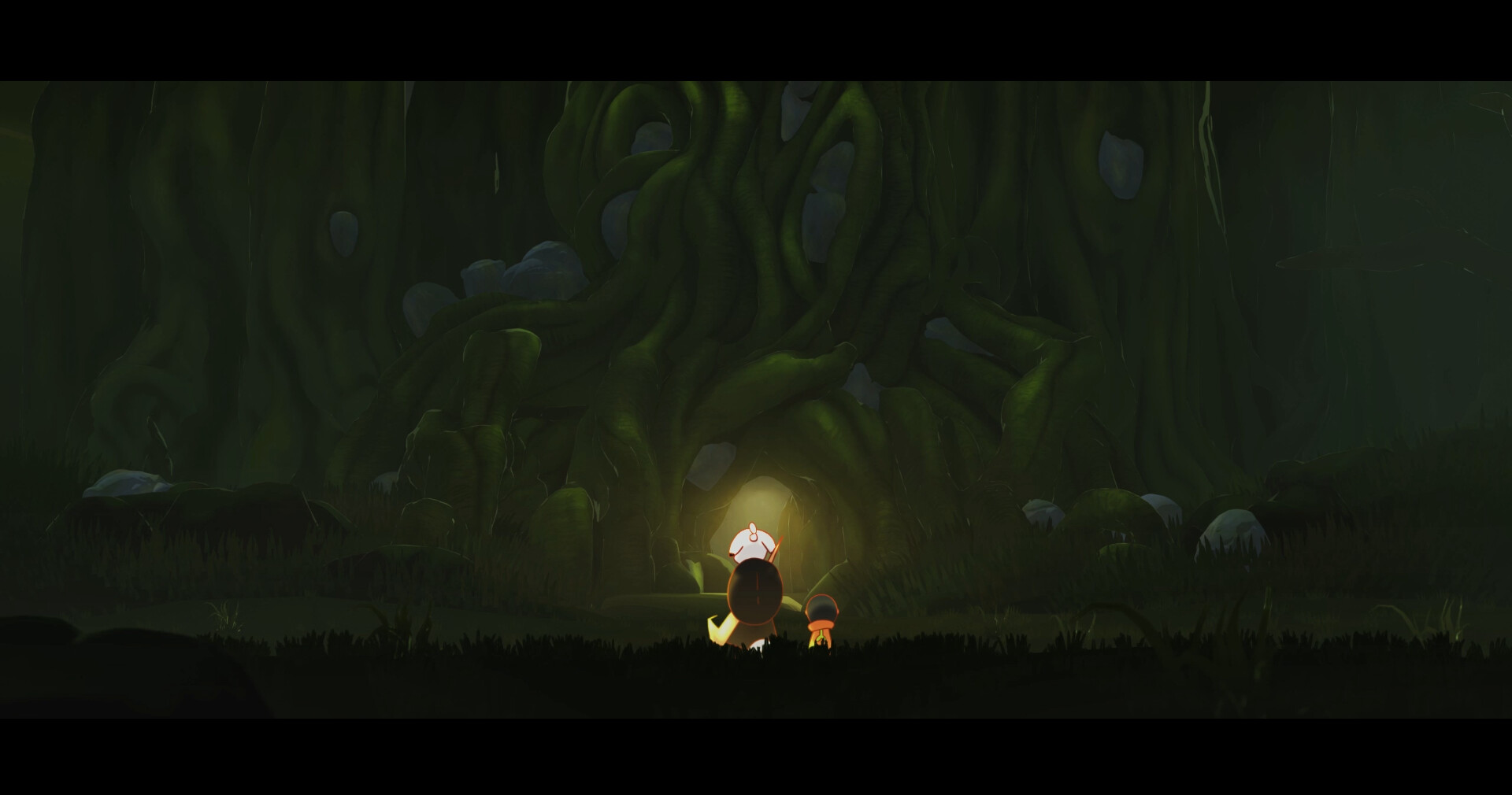 ArtStation - "Stretch" - Cliff and Cave Entrance Animation Sequence