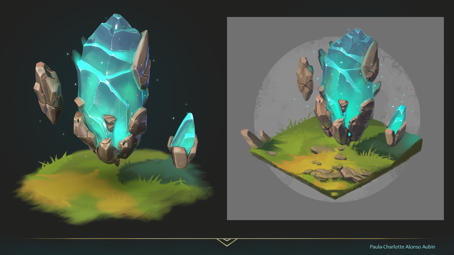 ArtStation - Mythical Prism - Hand-painted Stylized Asset