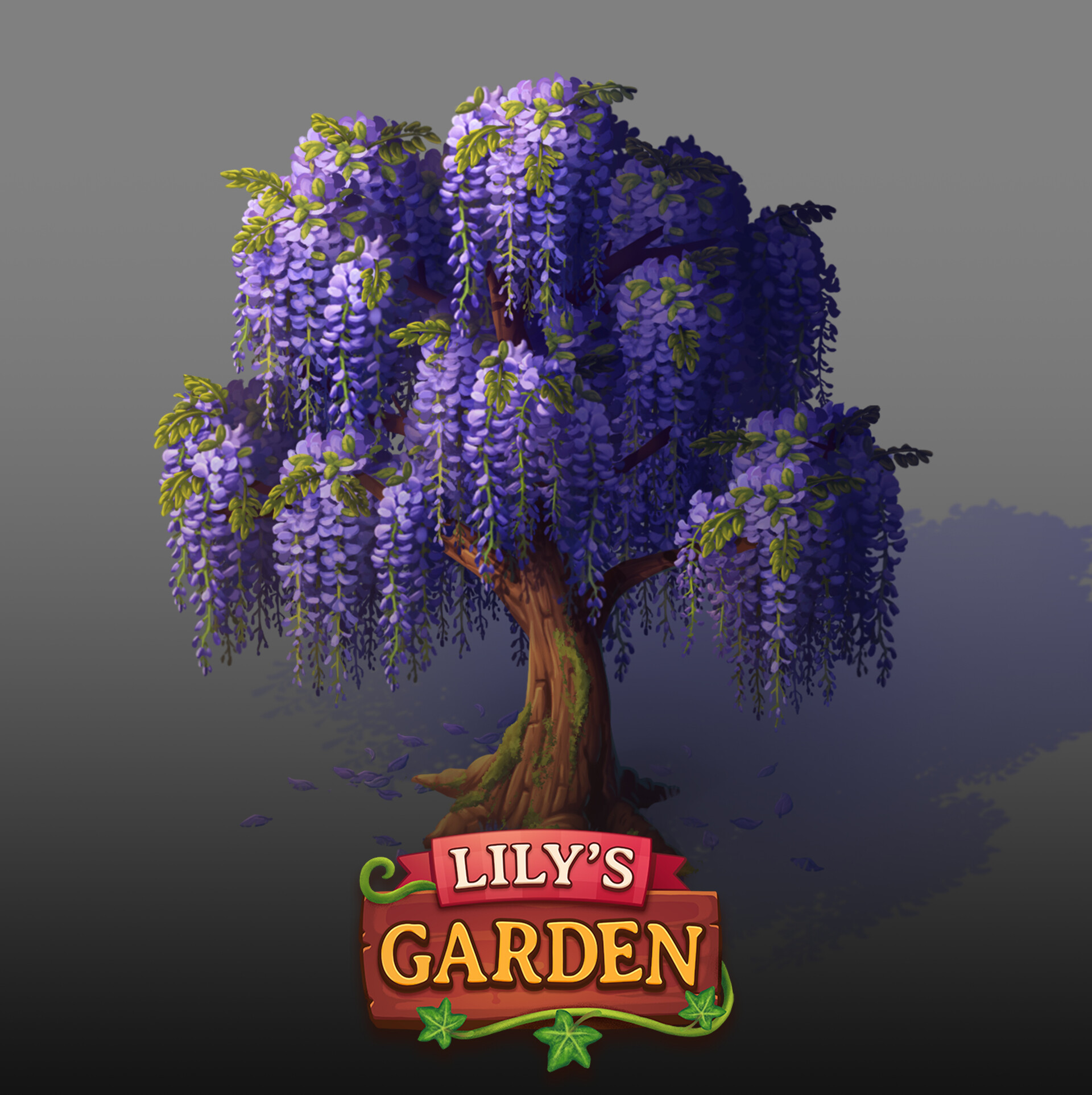 ArtStation - Random assets - Lily's garden