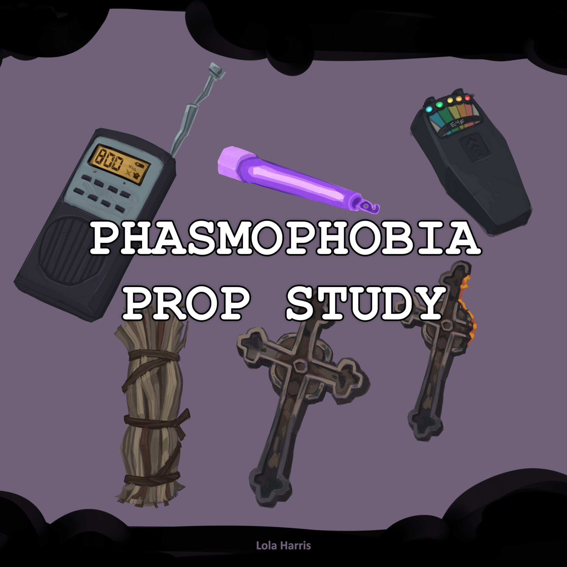 ArtStation - Phasmophobia- stylized equipment