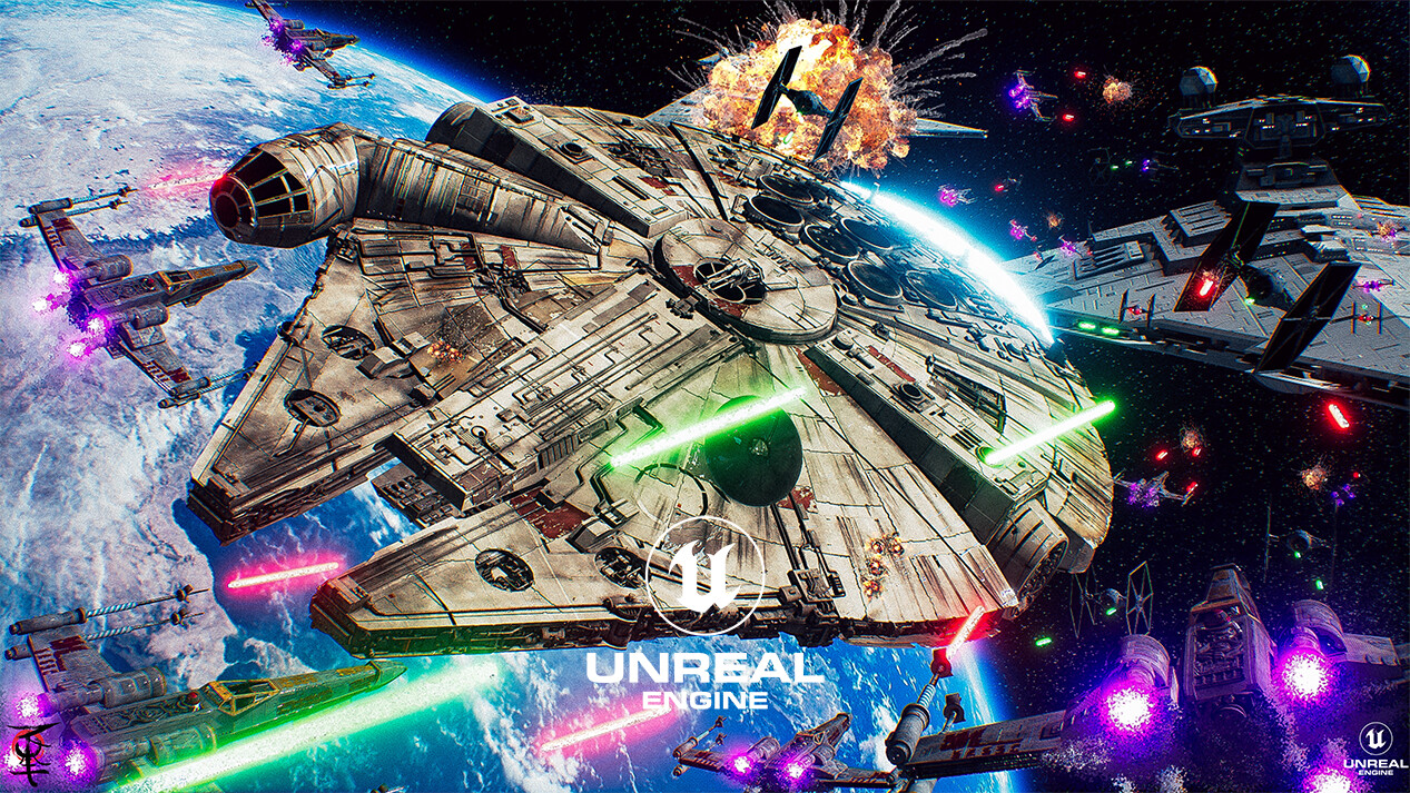 ArtStation - UNREAL ENGINE 5 : STAR WARS