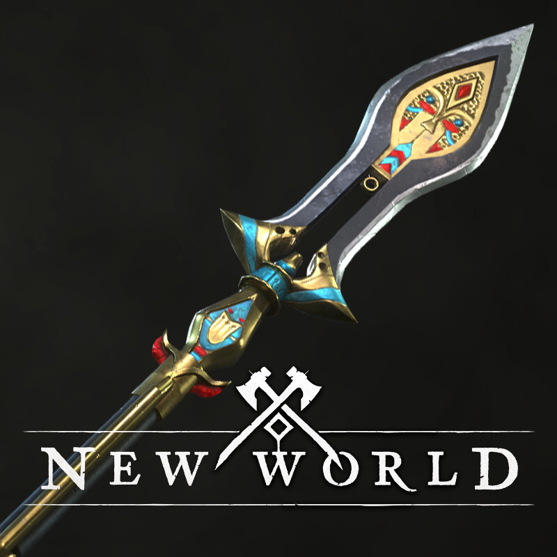 ArtStation - New World - Guardian Weapons