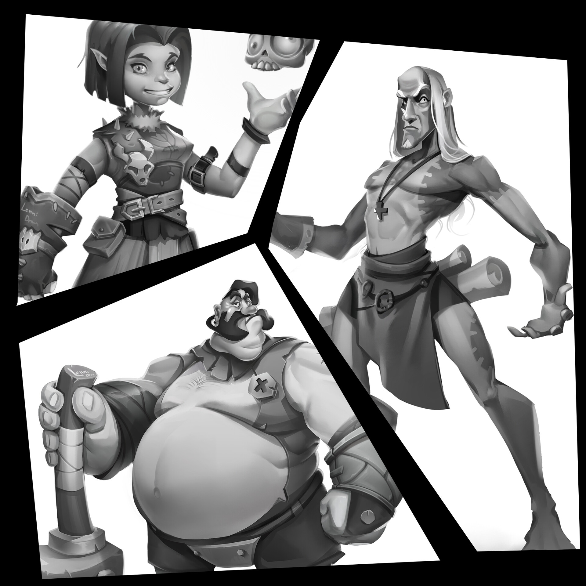 ArtStation - Characters Batch