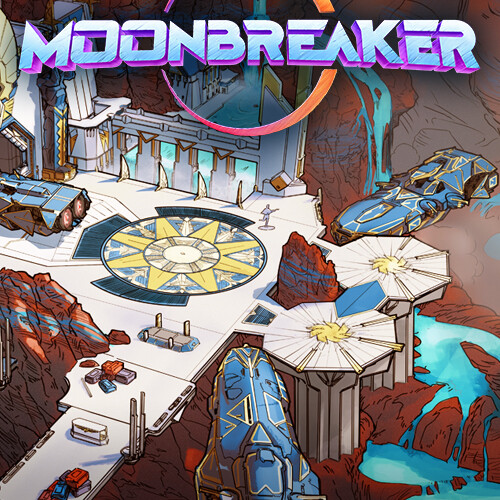 ArtStation - Moonbreaker - Methodori Landing Pad level