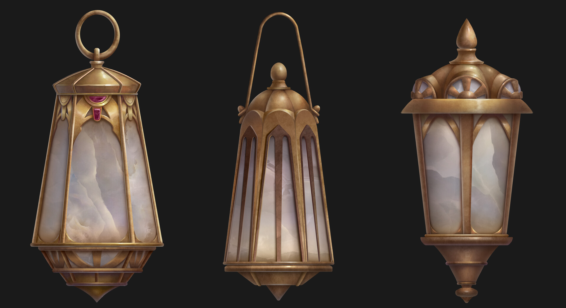 ArtStation - Lanterns