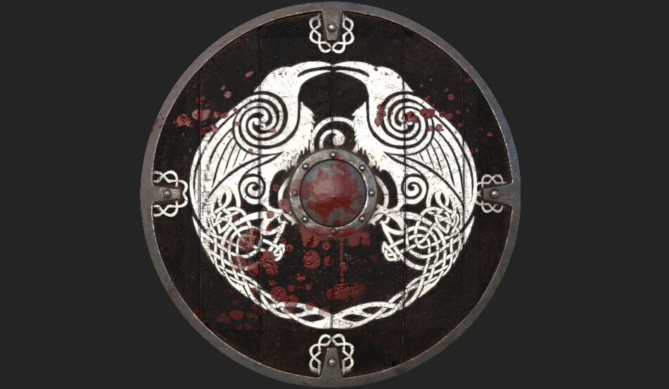 ArtStation - Realistic Asset: Viking Shield
