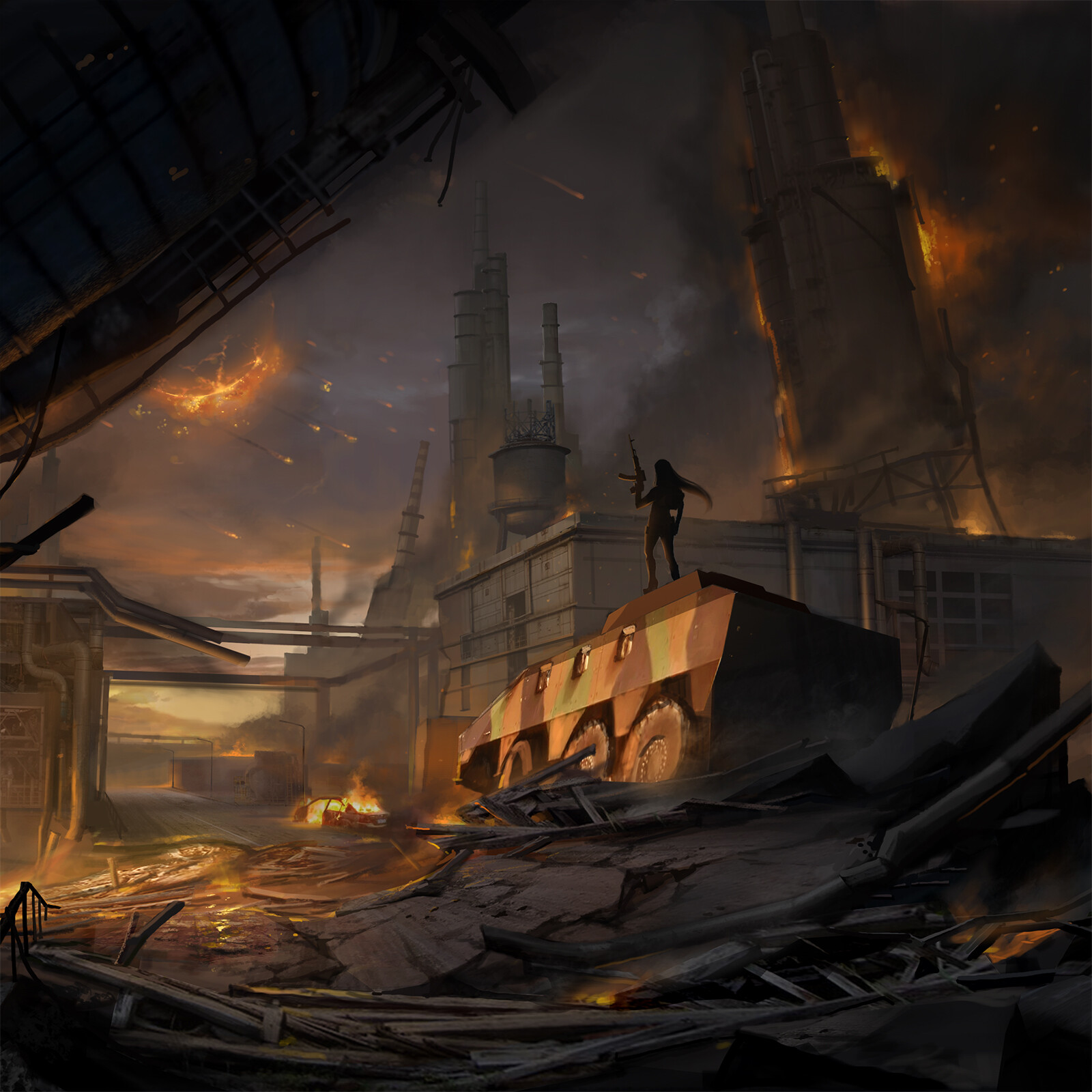 ArtStation - When a Star Falls