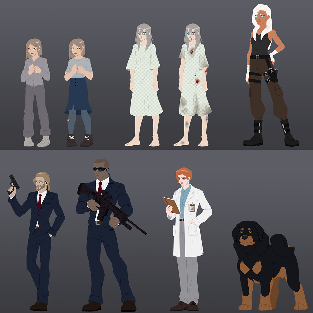 ArtStation - Character design & Line up