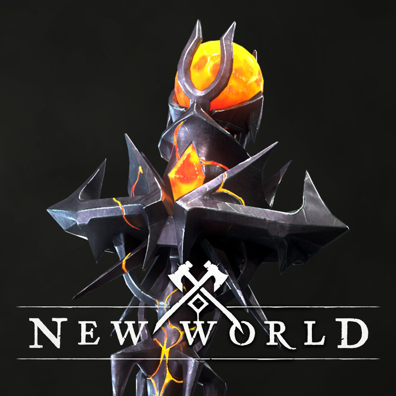 ArtStation - New World - Wraith Hunter Weapons