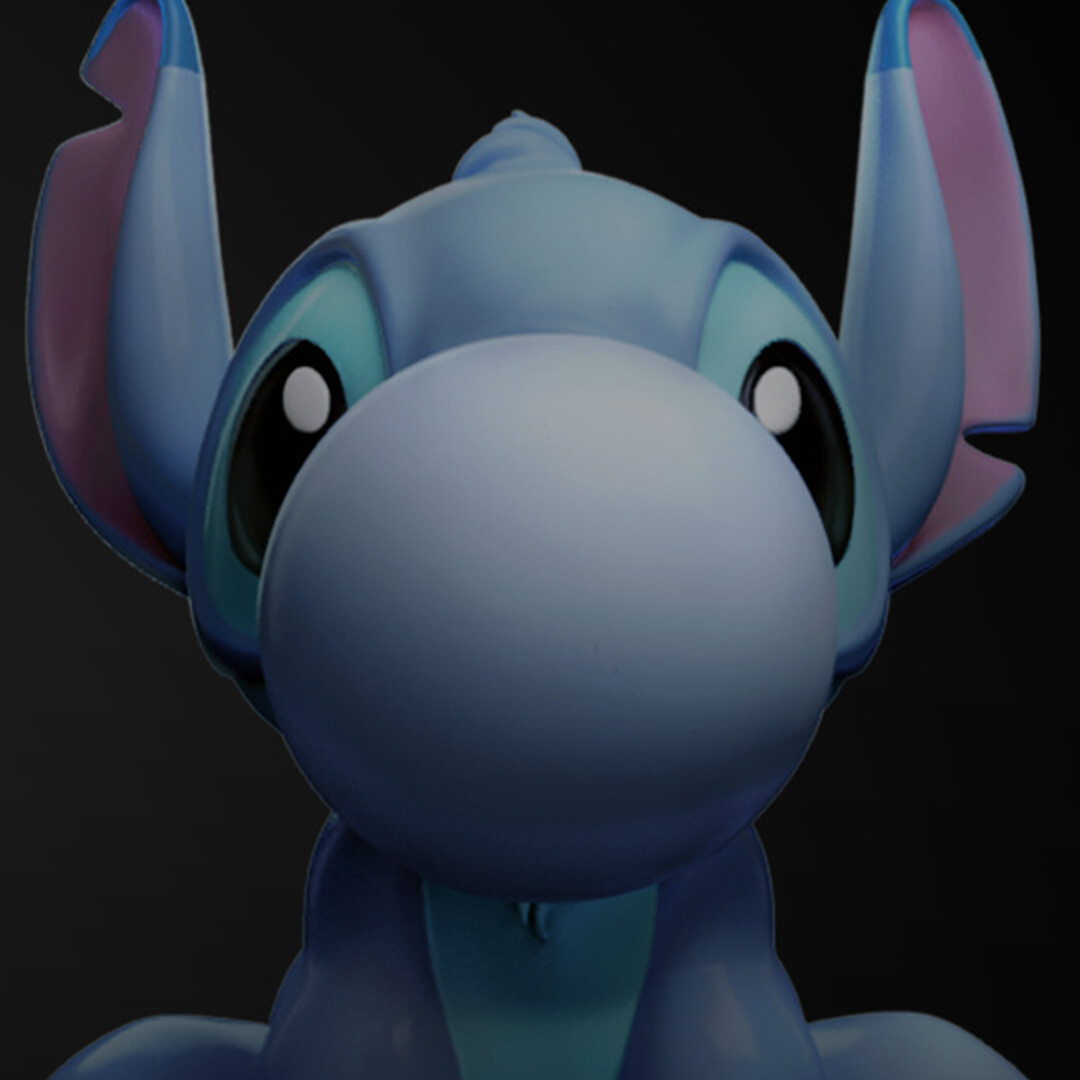 ArtStation - Toys | Stitch: Bubblegum
