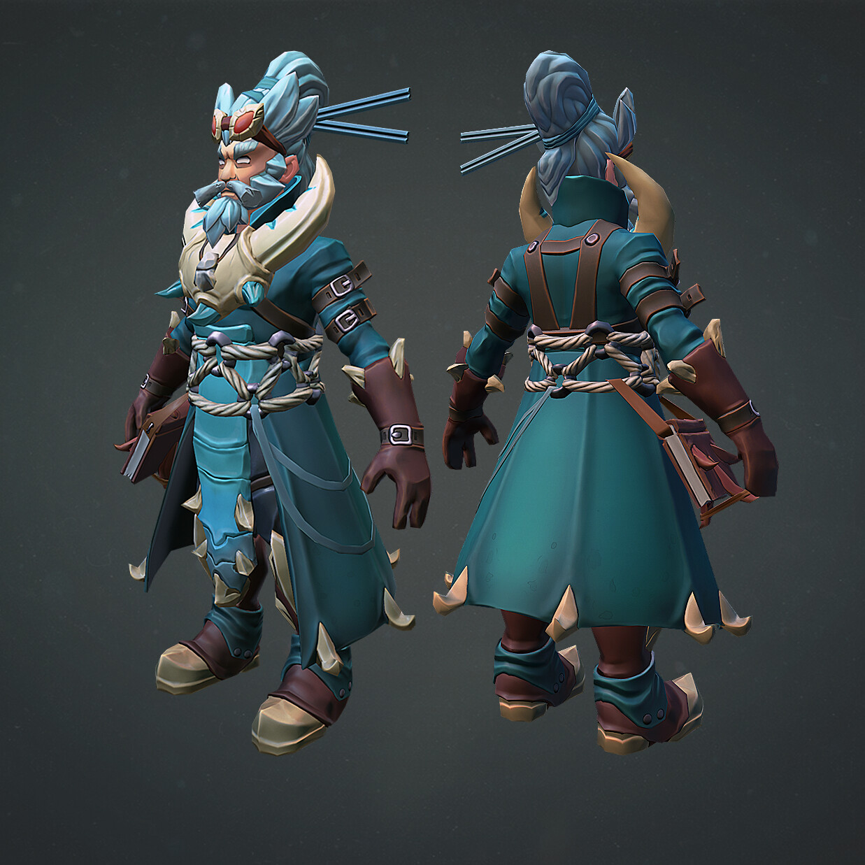 ArtStation - Character, Low Poly, Hand Painted