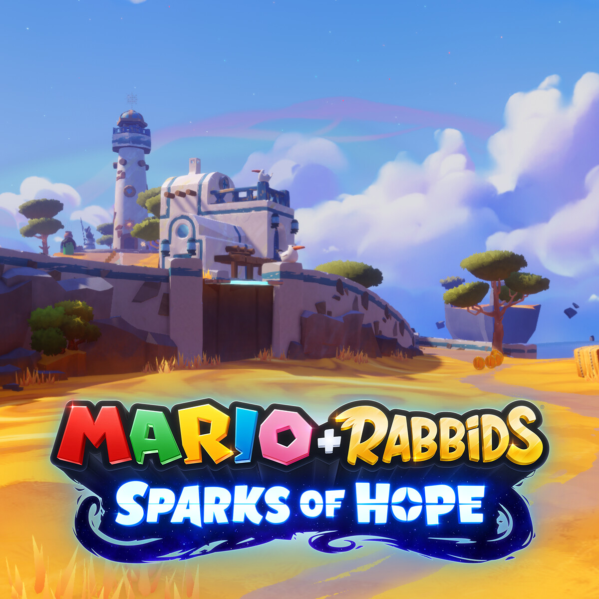 ArtStation - Mario + Rabbids Sparks of Hope - Beacon Beach Planet