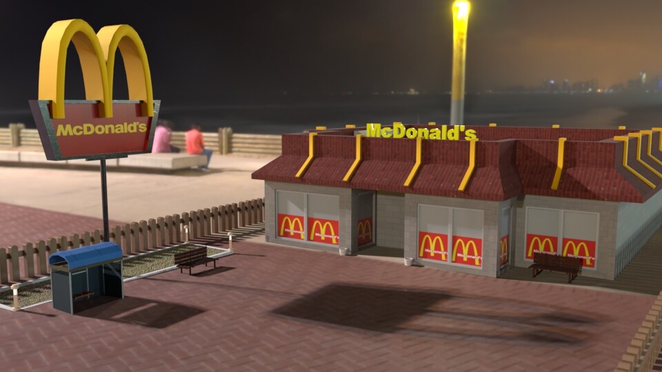 ArtStation - McDonald's