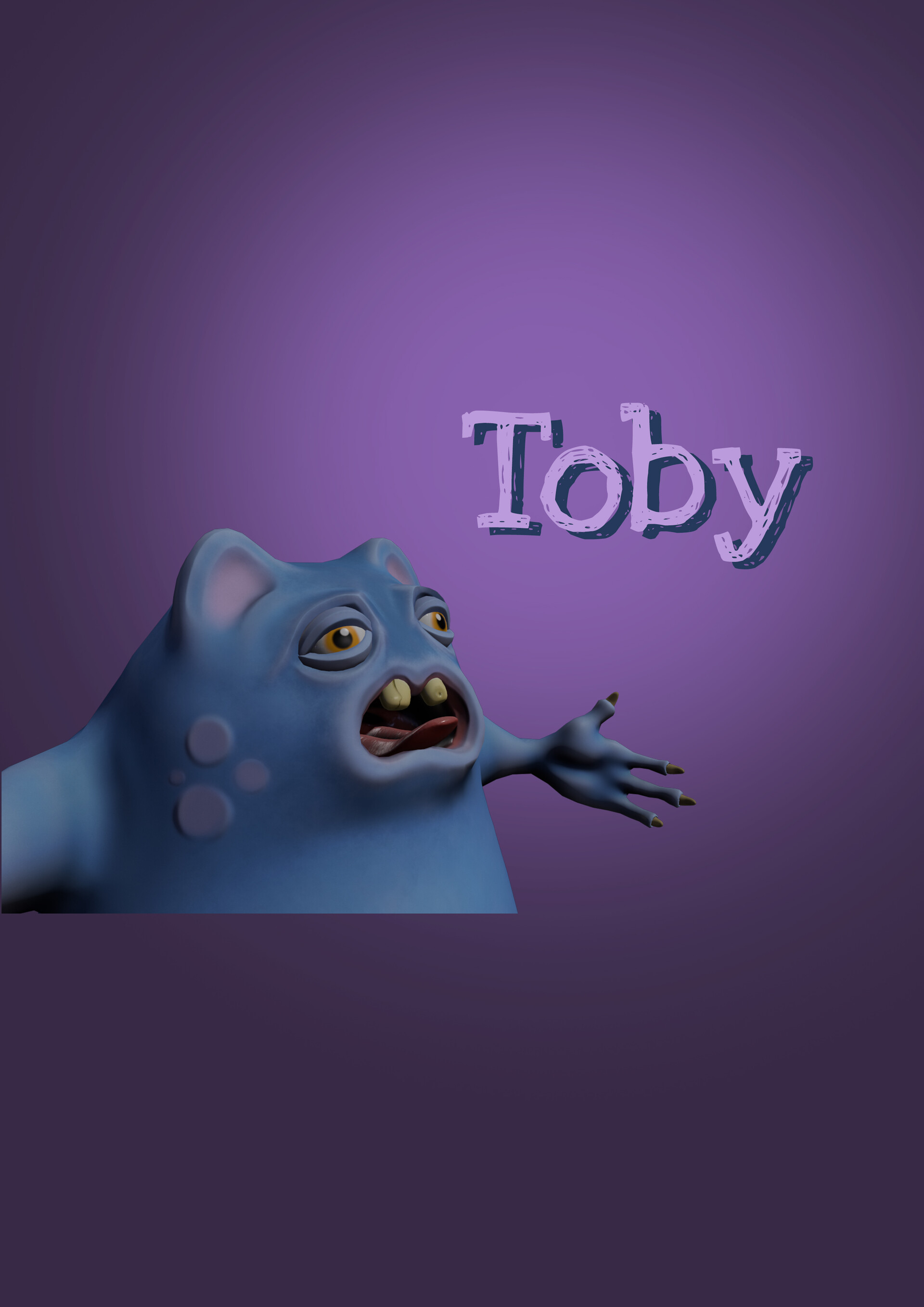 ArtStation - Stylized Creature - Toby