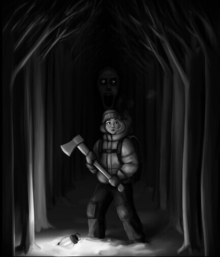 ArtStation - Ich-chi - The Forest Spirit