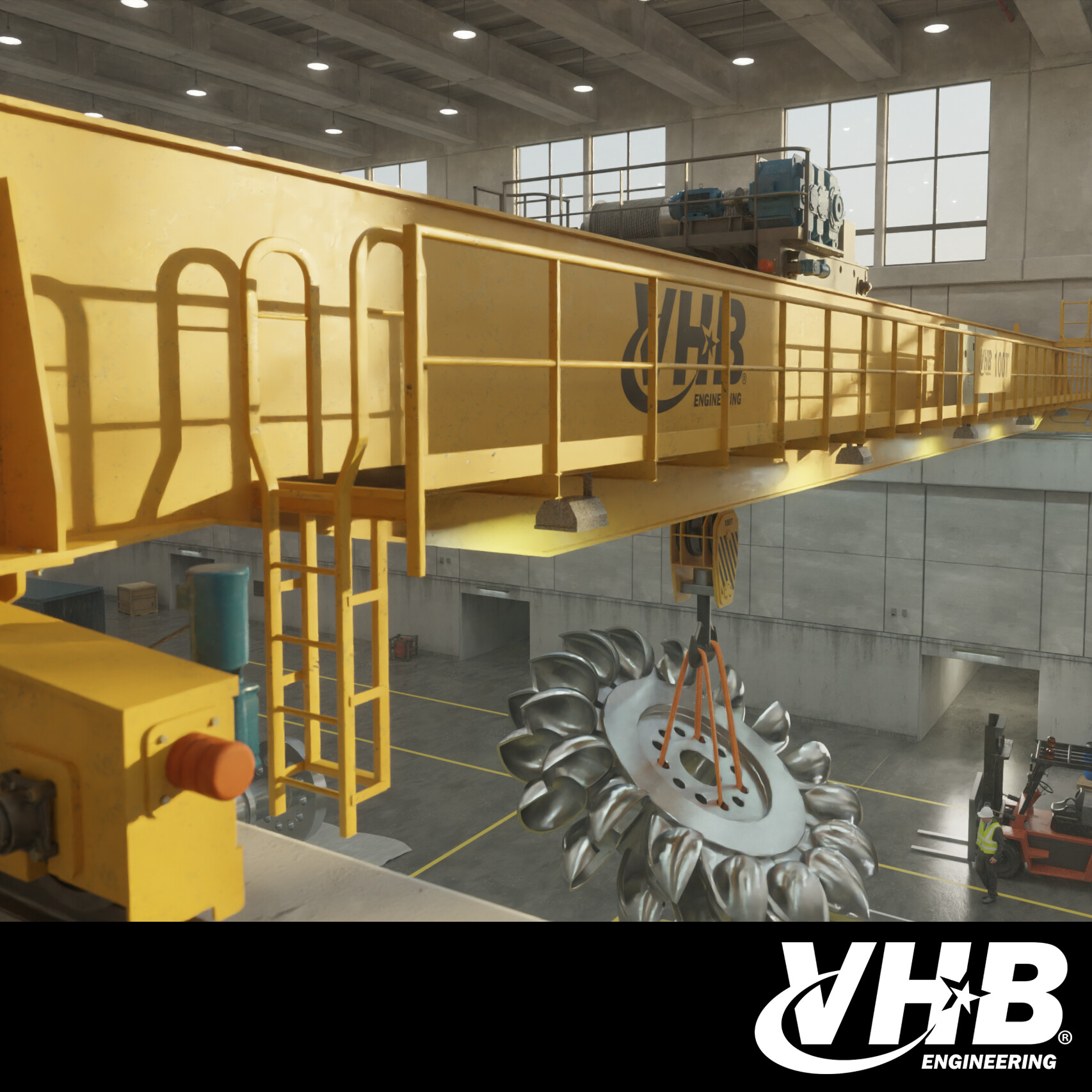 ArtStation - VHB Top-running Bridge Crane