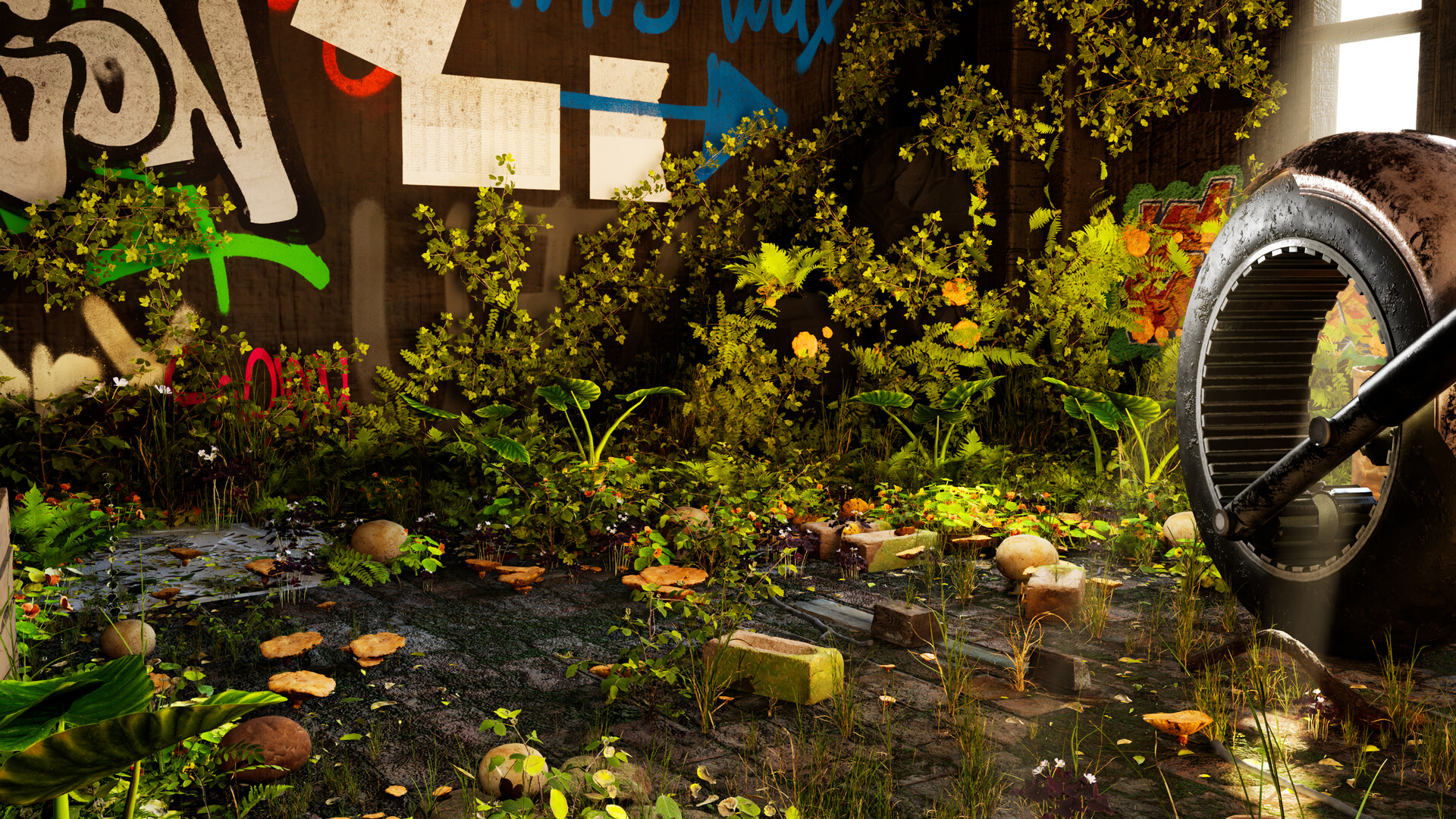 ArtStation - Concept Bike Environment Design