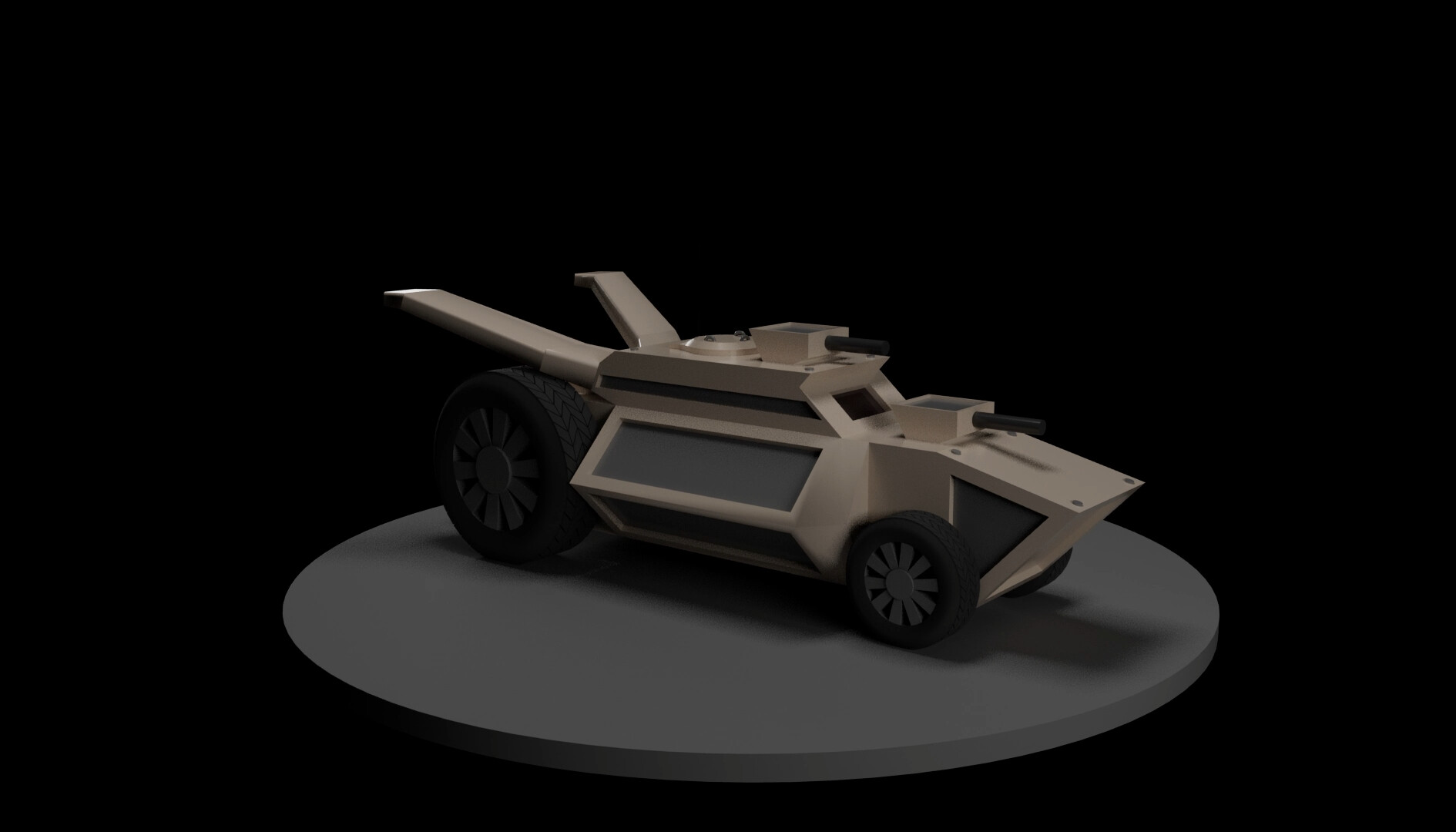 ArtStation - Stylised Tank Truck