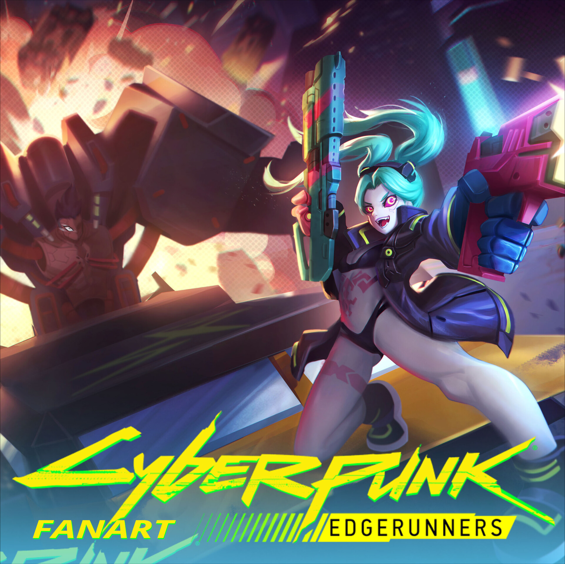 ArtStation - Cyberpunk Edgerunners Fanart