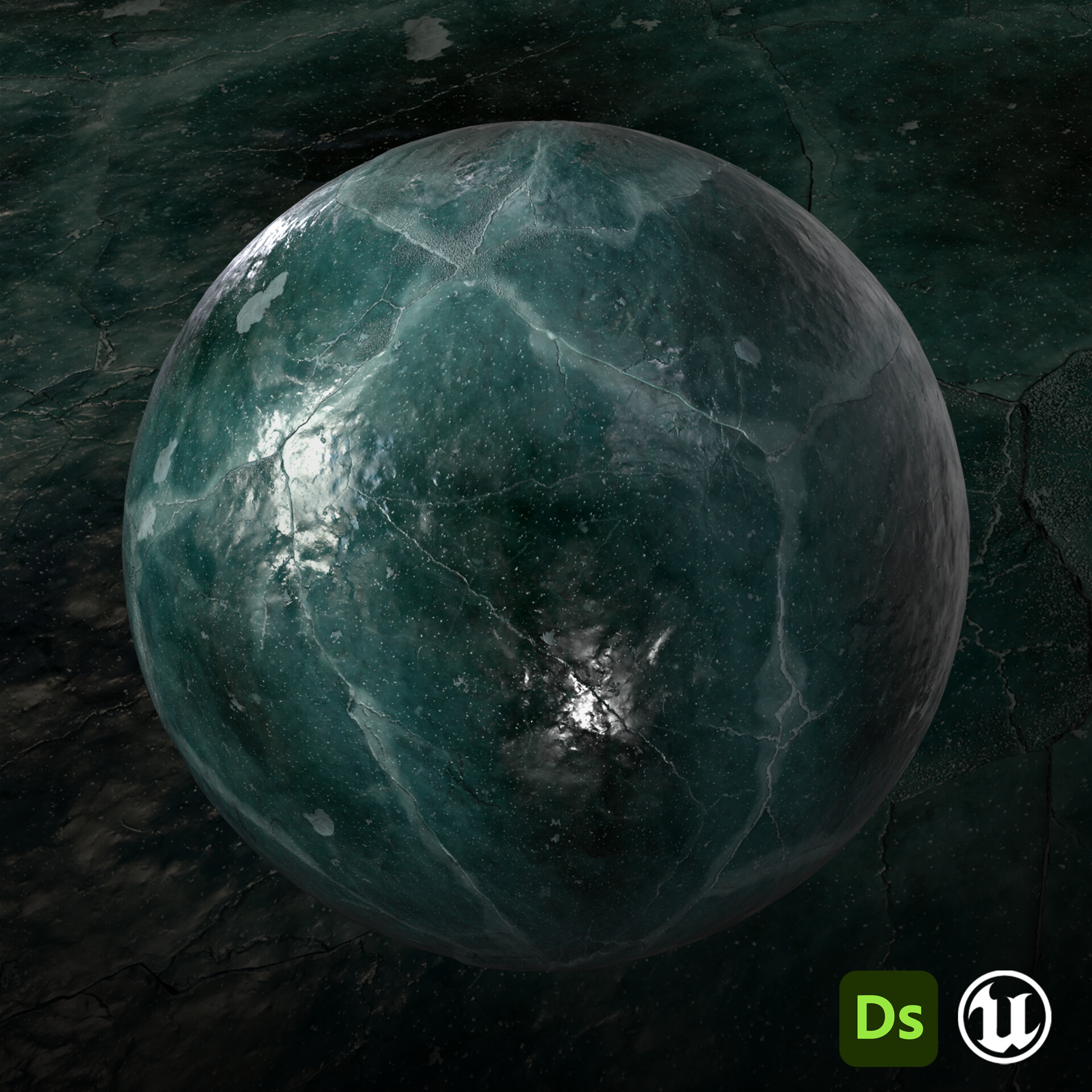 ArtStation - Shader and Textures - Project Icebreaker - Personal Studies