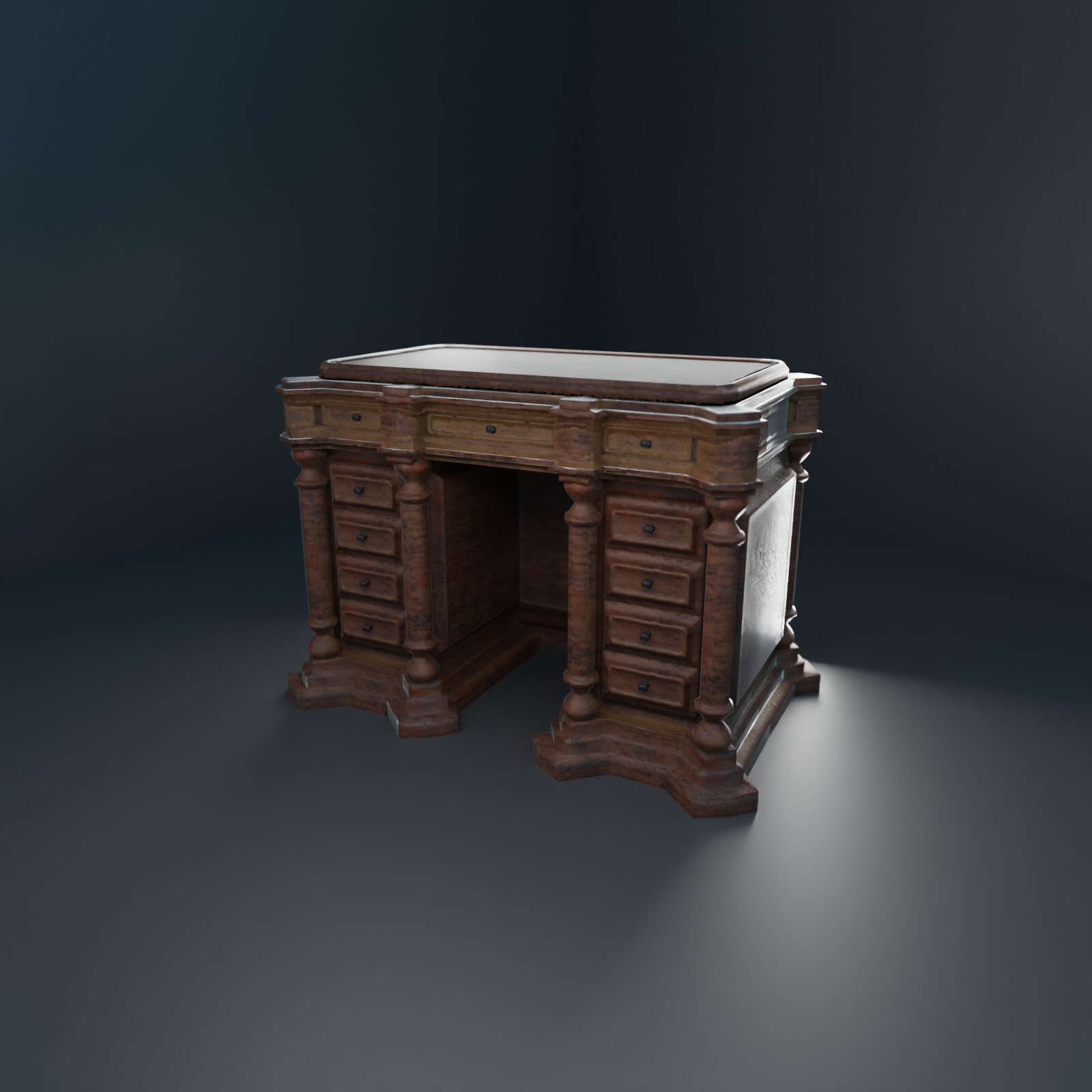 ArtStation - Victorian Desk