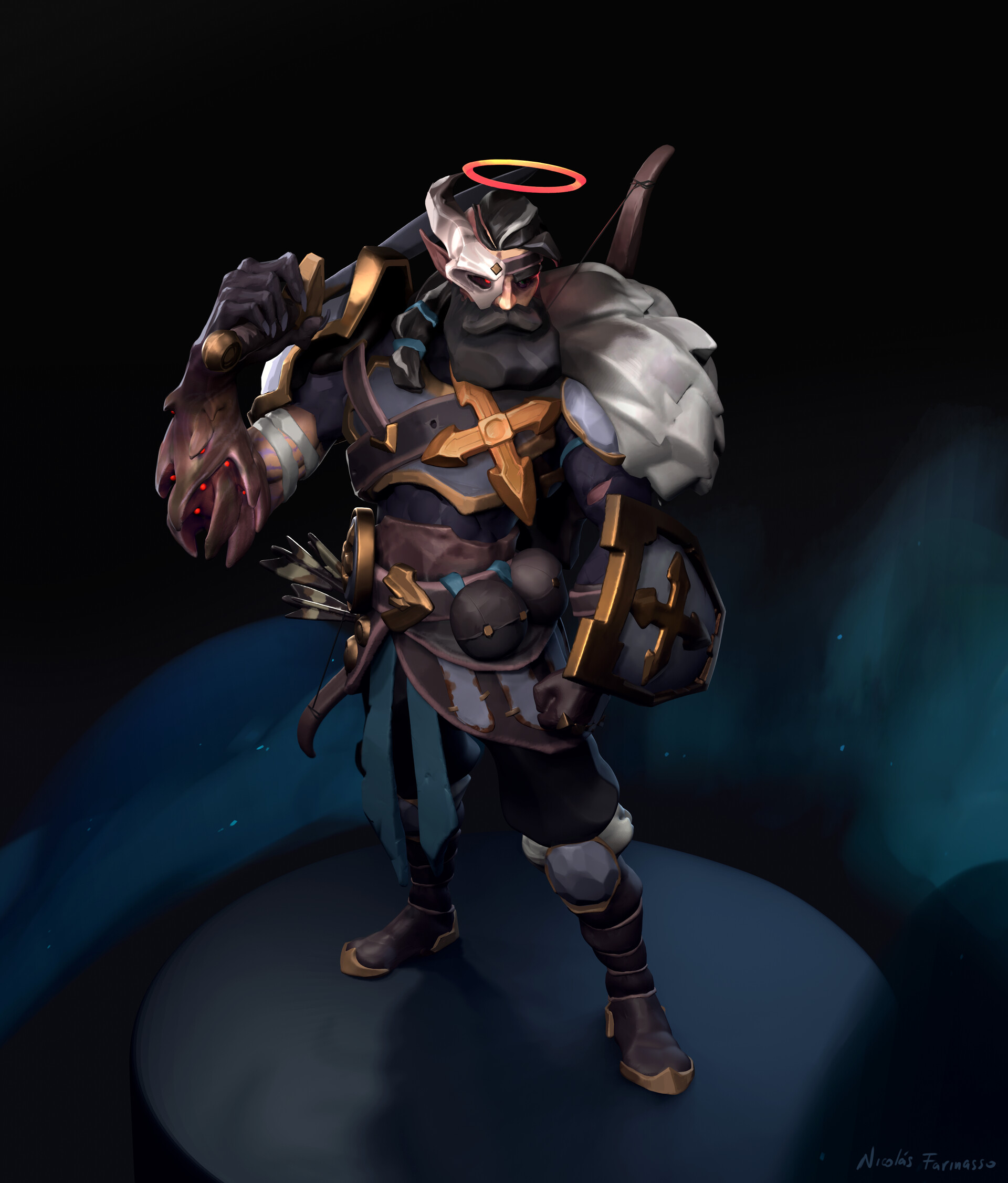 ArtStation - The Curse_3D character art