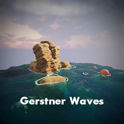 ArtStation - Gerstner Waves System in UE5