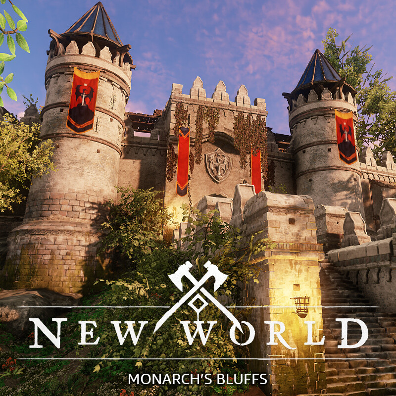 ArtStation - New World - Monarchs Bluffs