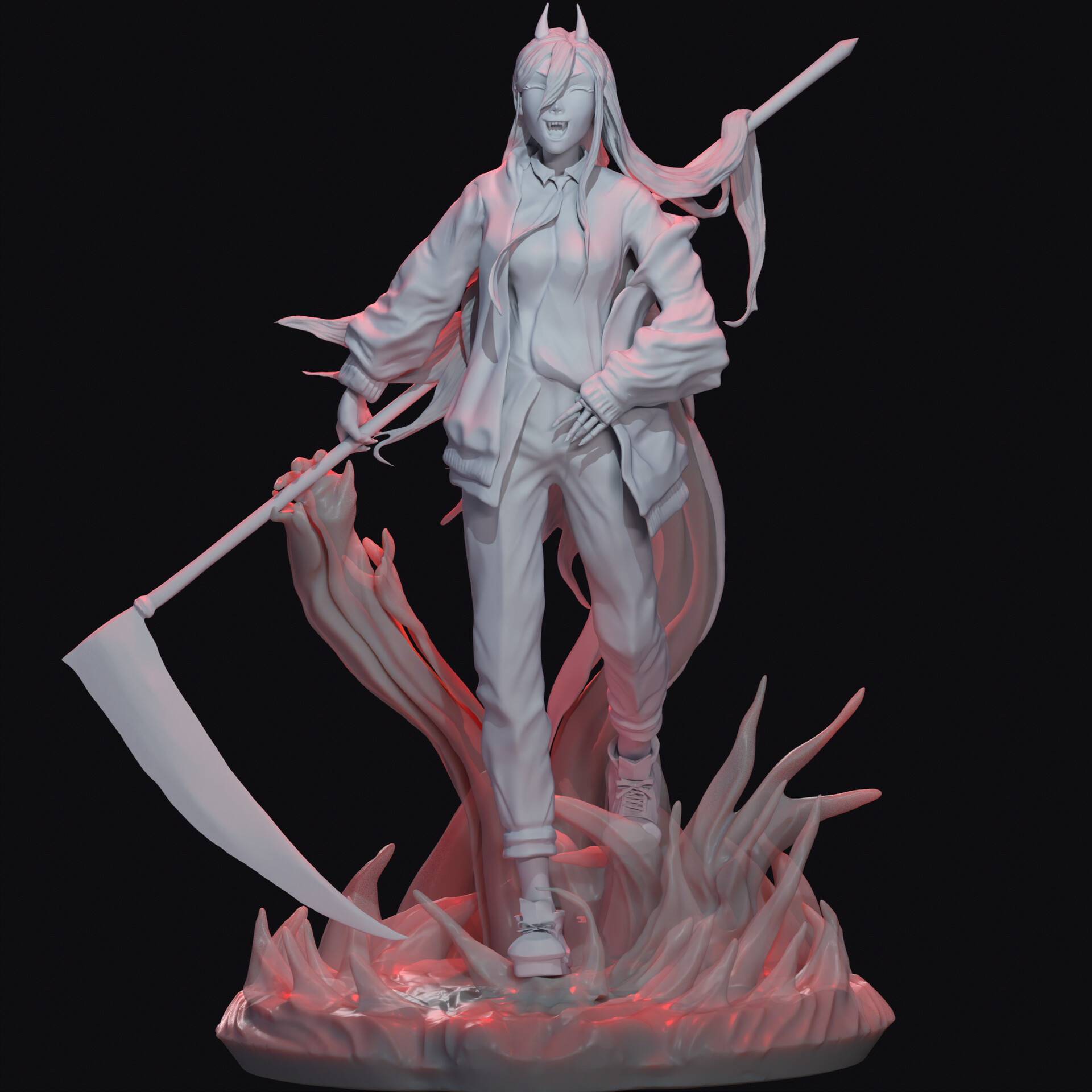 ArtStation - Power - crazy demon