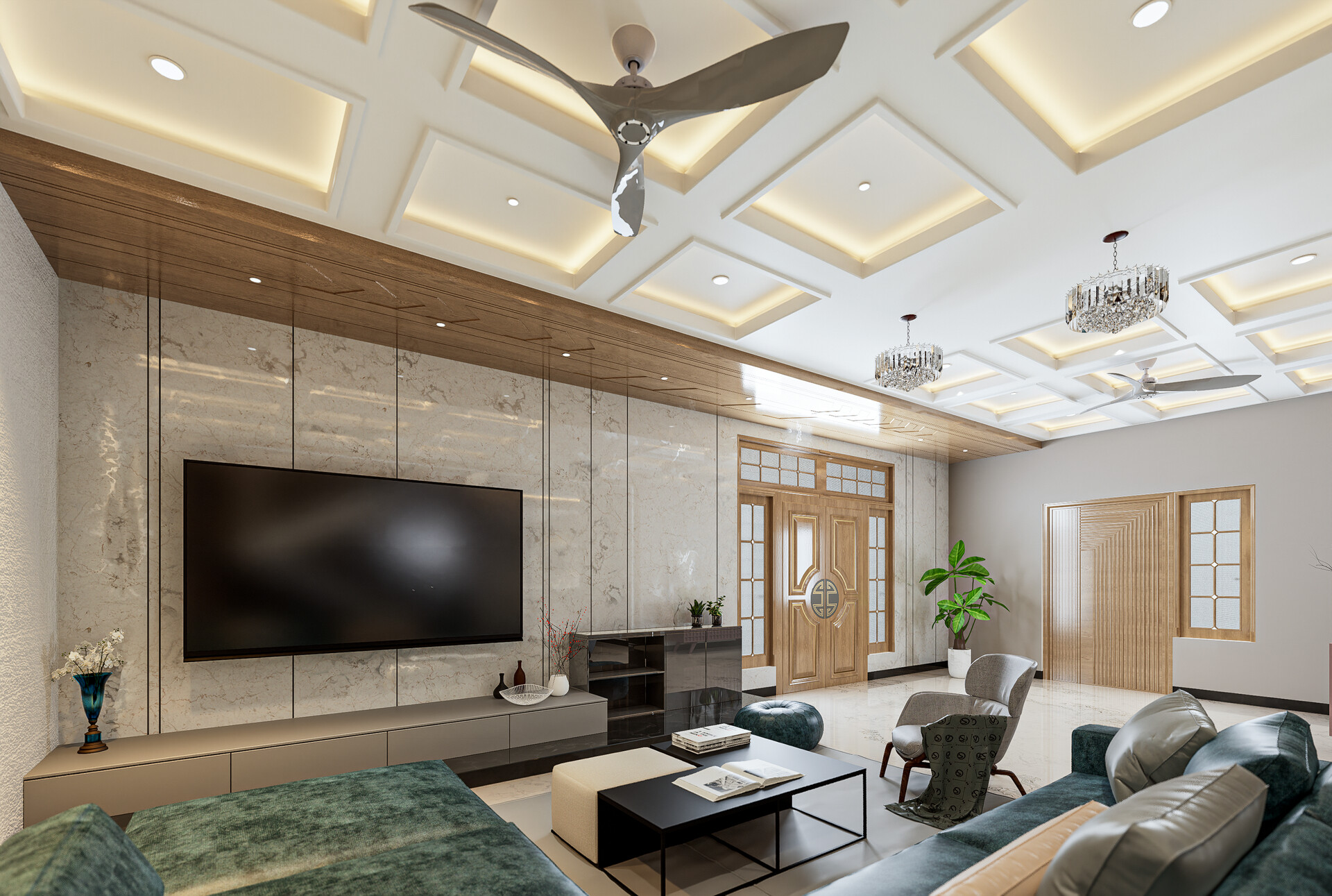 ArtStation - VILLA INTERIOR DESIGN