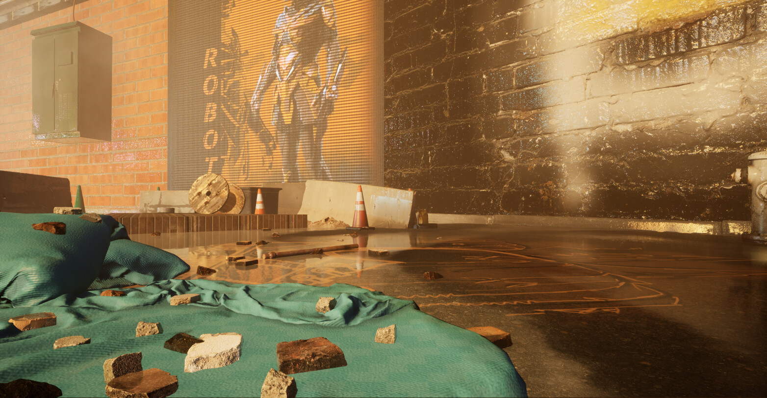 ArtStation - Cyberpunk Concert Design