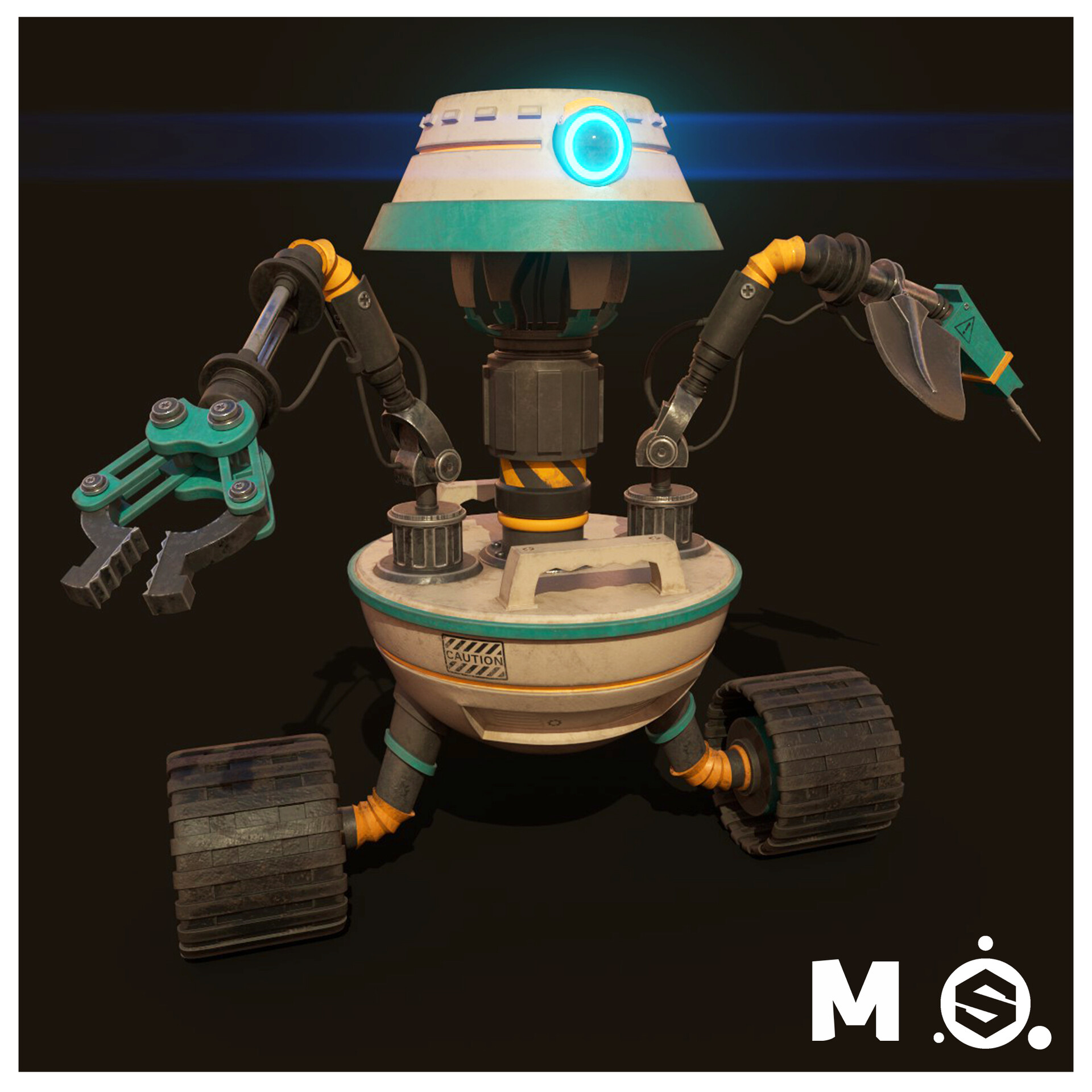 ArtStation - Botanist robot